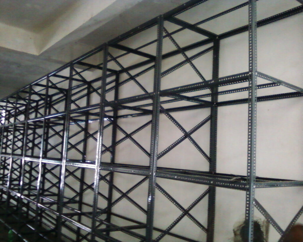 Slotted Angle Frame Racks – Raj Steel